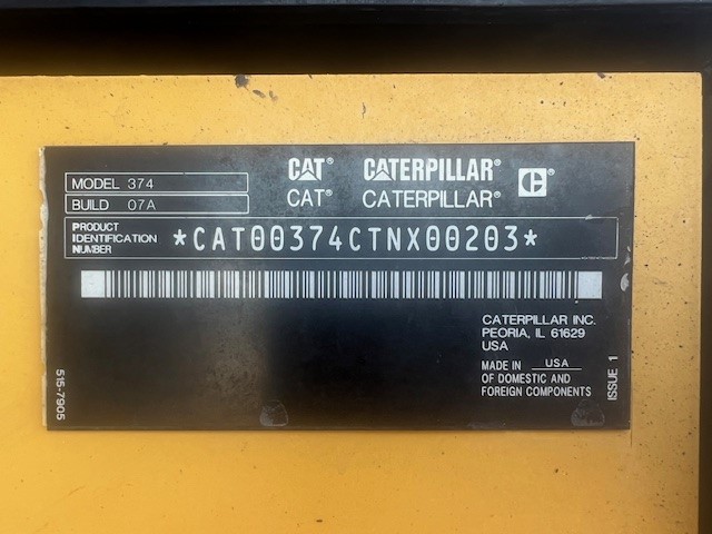 2022 CAT 374 Hydraulic Excavator - MG Machinery, LLC.